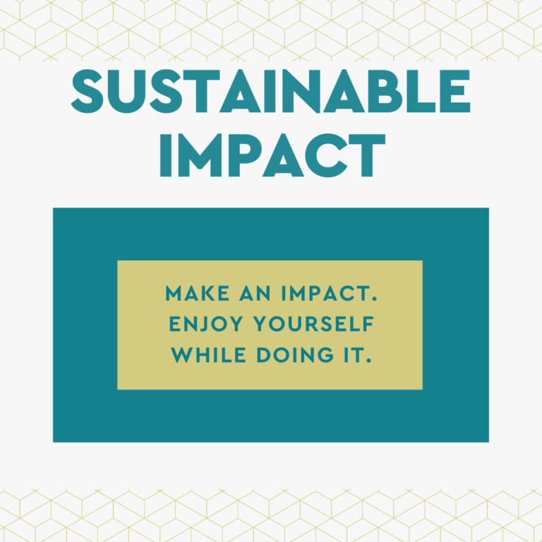 Sustainable Impact » Mimi Gordon Coaching